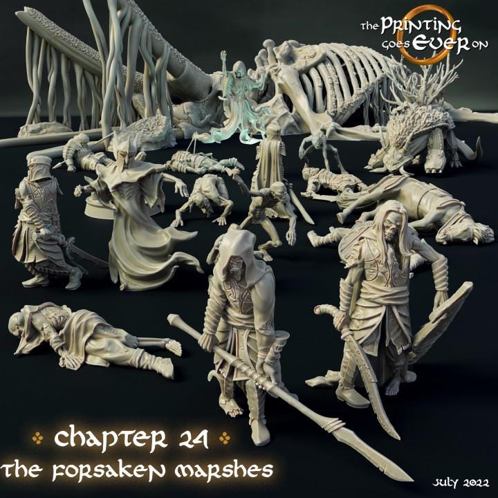 The Forsaken Marshes | DND full Campaign | The Printing Goes EverOn ...
