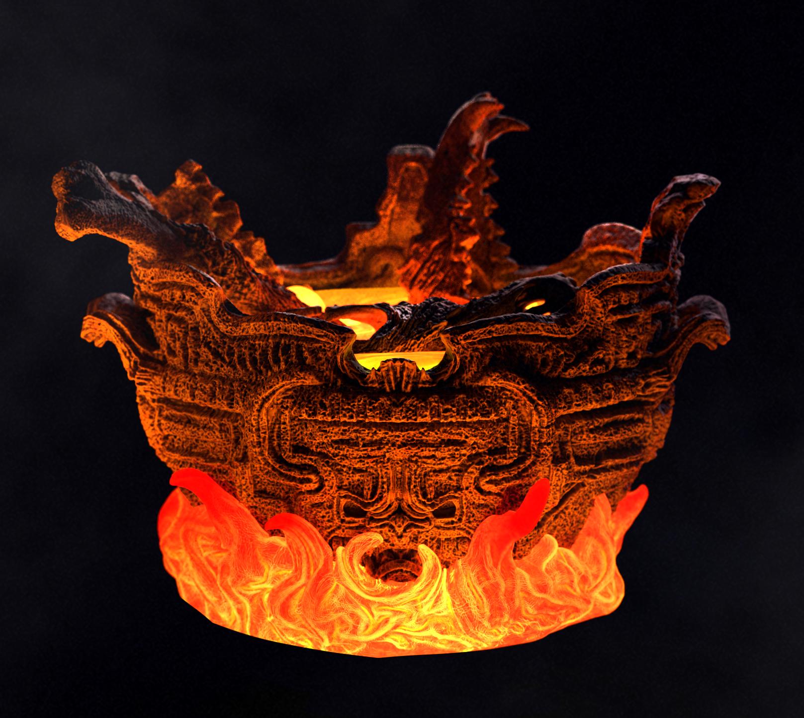BFG - Omari - Addon - Bone Broth Cauldron - 1.12 Scale | Sculpt | Blac ...