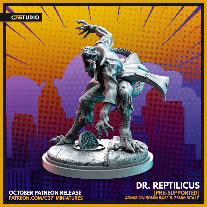 Dr. Reptilicus – The Hobbyist Printer