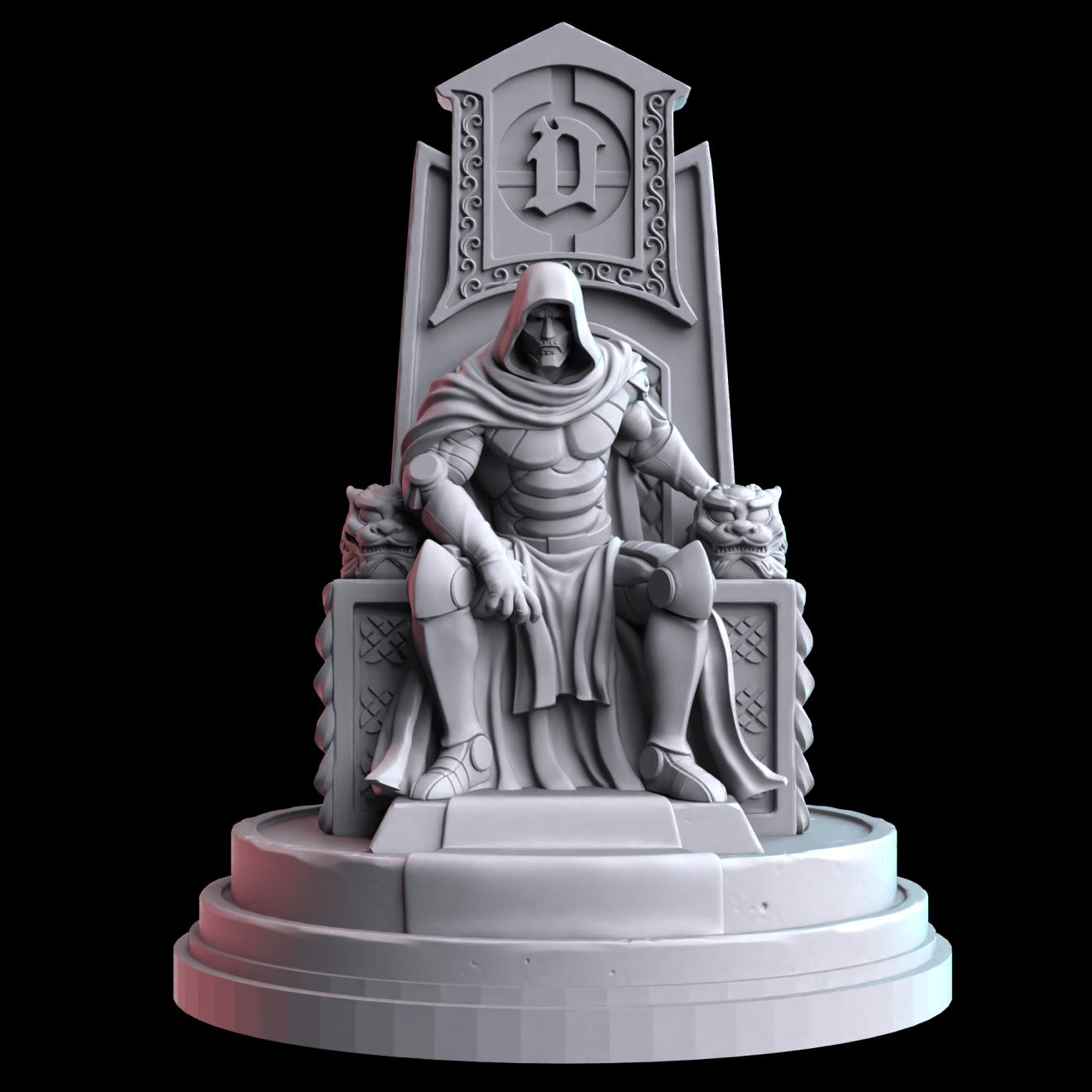 God Emperor Dr Doom - Marvel Fan Art - 3d Printed TTRPG Miniature – The ...